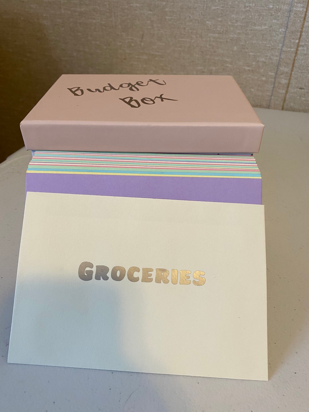 Budget Box | Cash Envelope System - Etsy