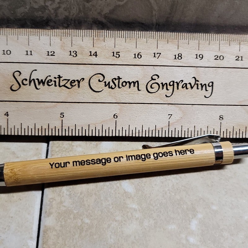 Engraved Bamboo - Etsy