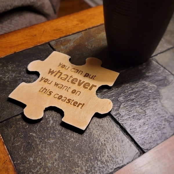 Puzzle Coasters - Etsy