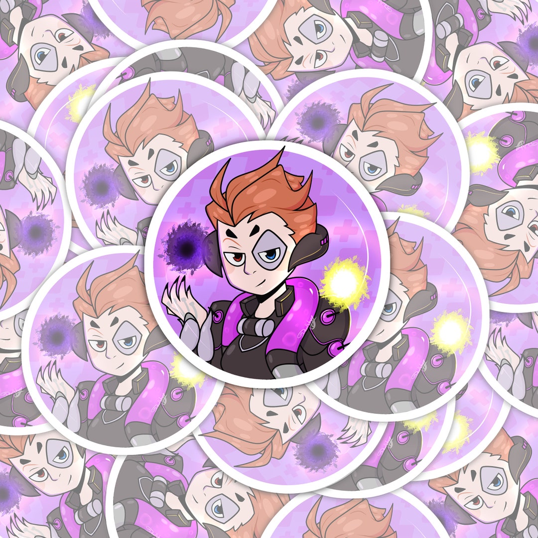Moira Overwatch Sticker/button - Etsy