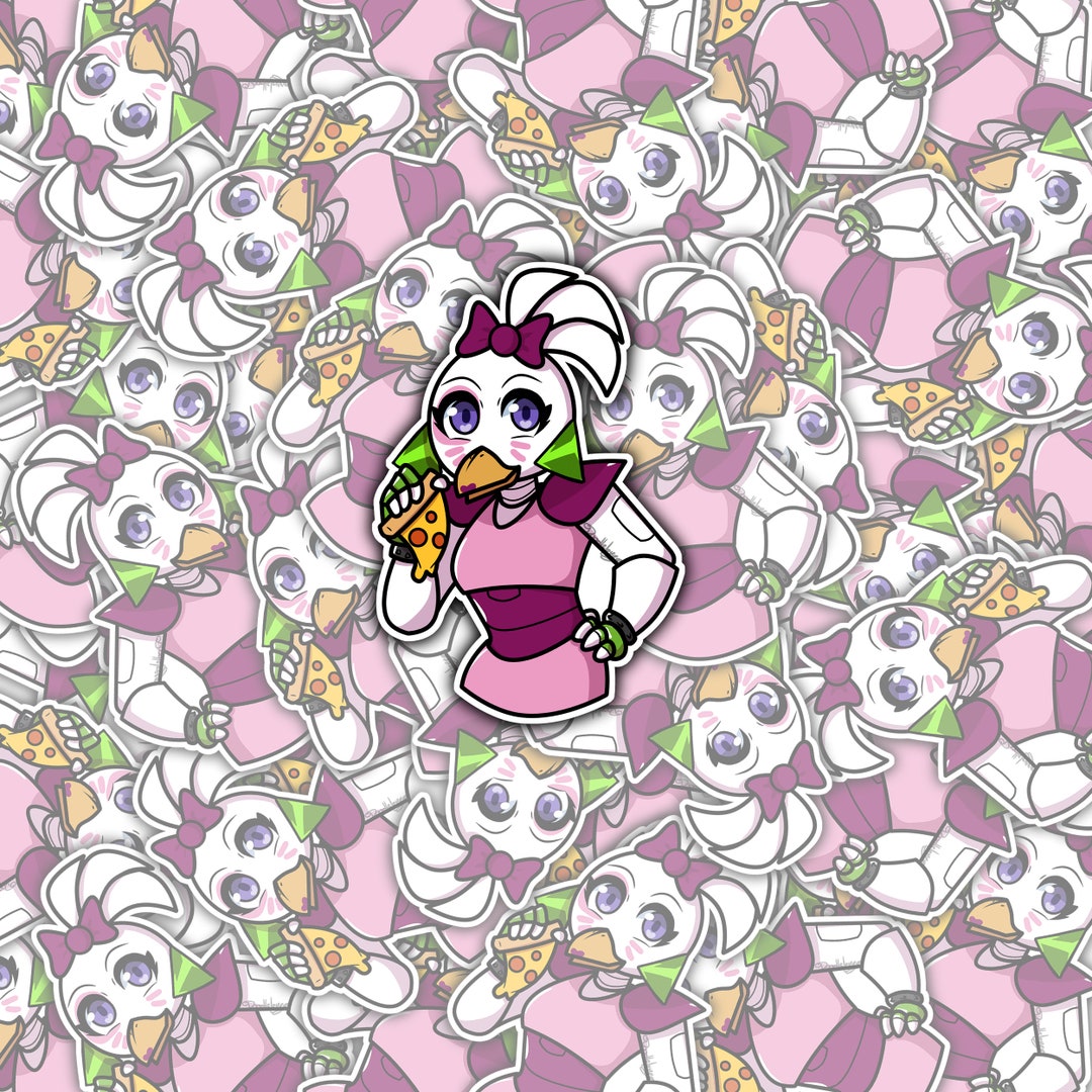 Five Nights at Freddy's Chica Sticker (or Button!) - Etsy