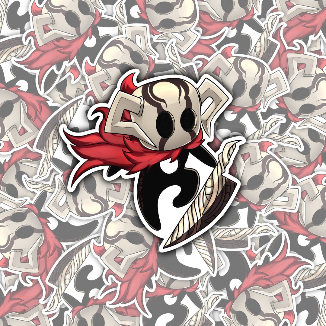 Hollow "hollow" Knight Sticker (or Print!) - Etsy