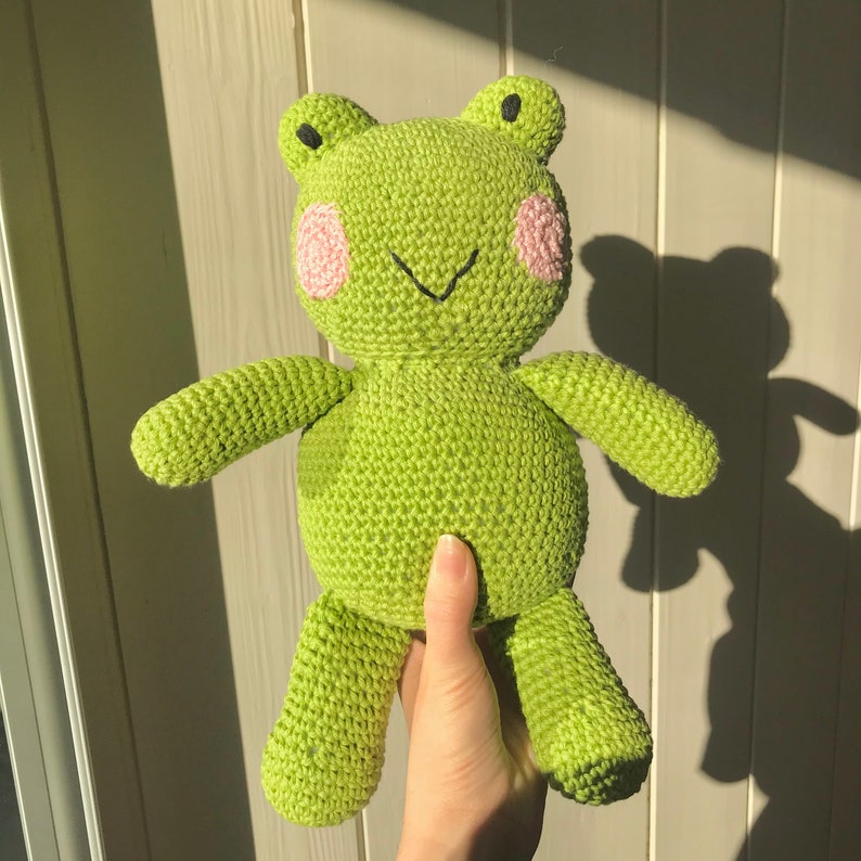Frog Plushie Amigurumi PATTERN - Etsy