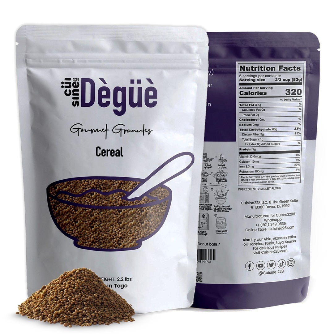 Degue Millet Couscous – Thiakry (west African Yogurt Dessert) – Sweet ...