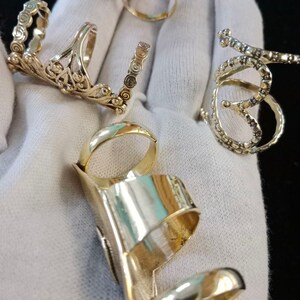 Arthritis Finger Splint Ring, 925 Sterling Solid Silver Ring, 925 ...