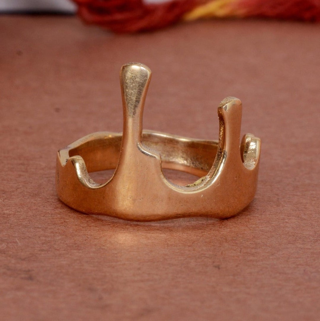 18K Gold Melting Ring,handmade Ring,vintage Rings,unique Ring,midi Ring,boho Ring,signet Ring ...