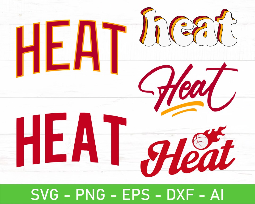 Heat SVG PNG Bundle - Etsy