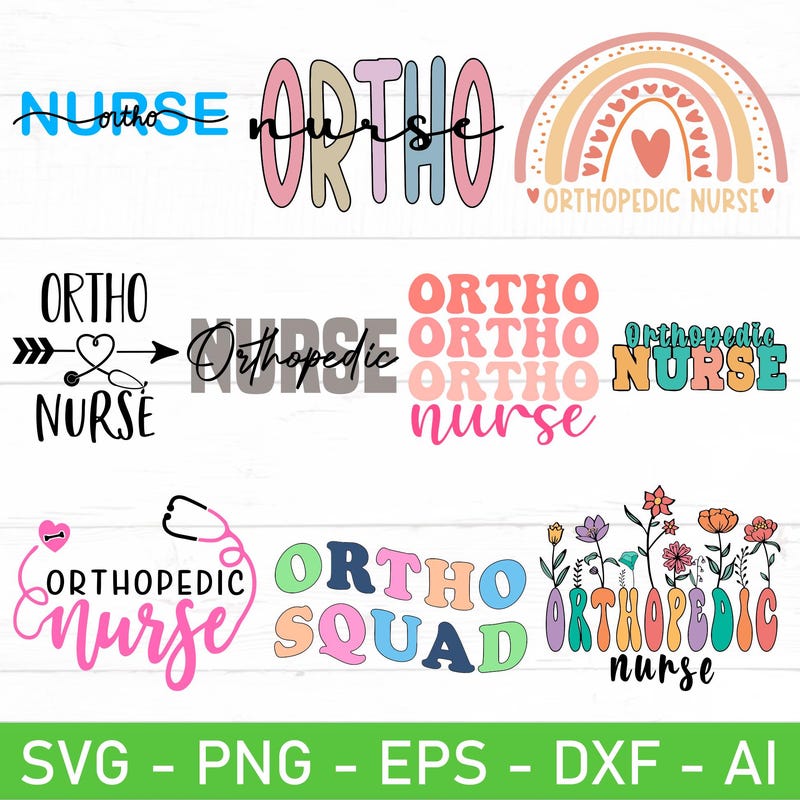 Grinch Ortho Svg - Etsy