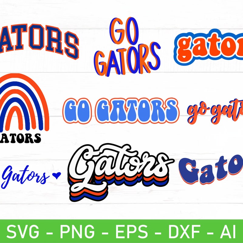 Florida Gators Svg - Etsy