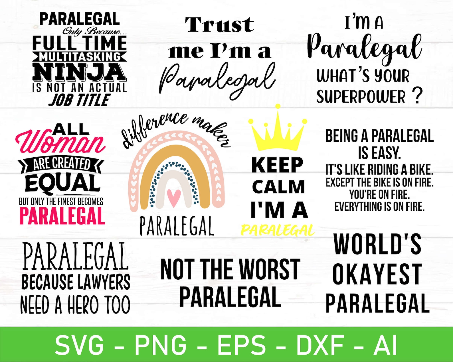 Paralegal Svg Png Bundle, Paralegal Appreciation Svg, Gift for ...