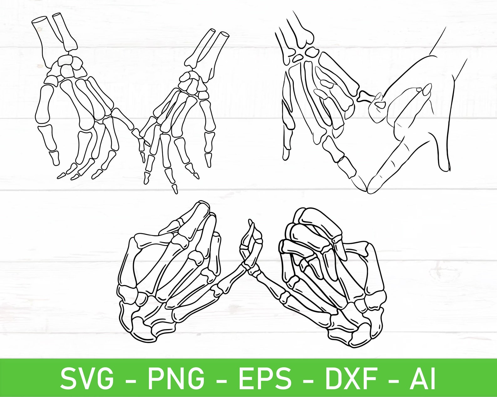 Skeleton Hands Pinky Swear Svg, Pinky Promise Svg - Etsy