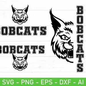 Bobcats SVG Bundle, Bobcats Football Svg, Eps, Dxf, Ai, Png, Files for ...
