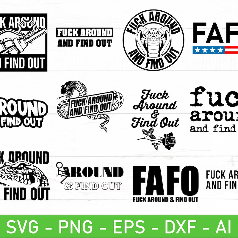 Fafo Svg Lightburn - Etsy