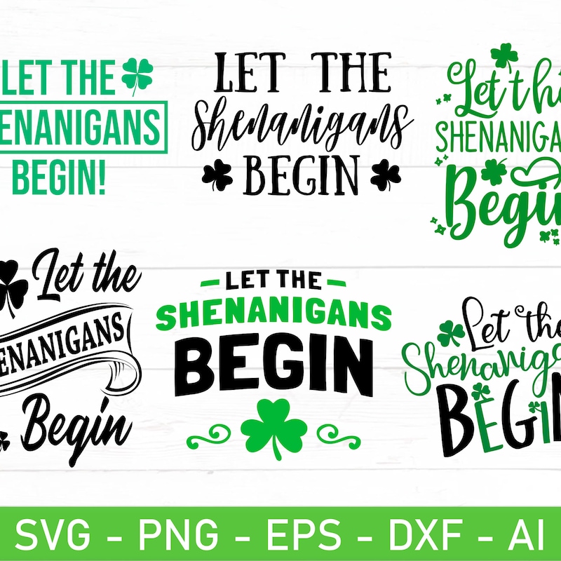 Shenanigans Svg - Etsy