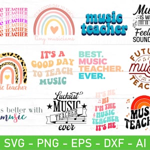 Music Teacher - Etsy