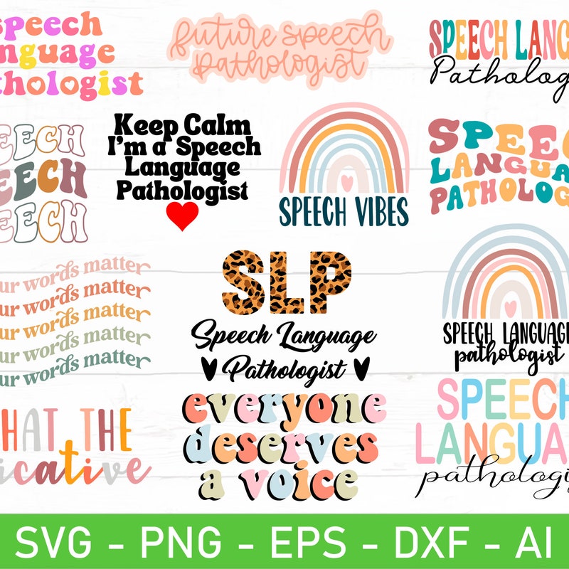 Speech Therapy Stickers - Etsy