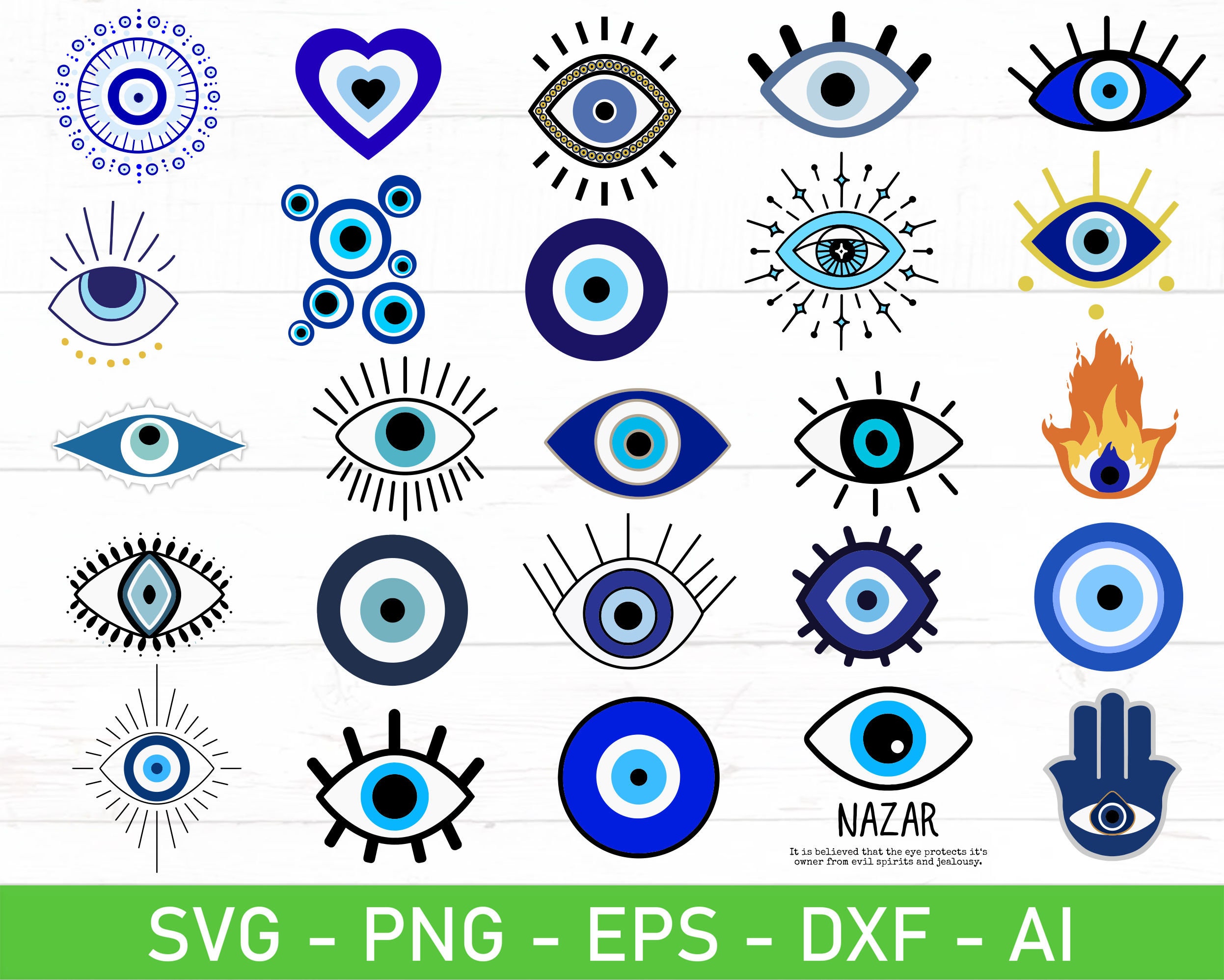 Evil Eye Svg Bundle Turkish Eye Svg Evil Eye Protection Svg - Etsy ...