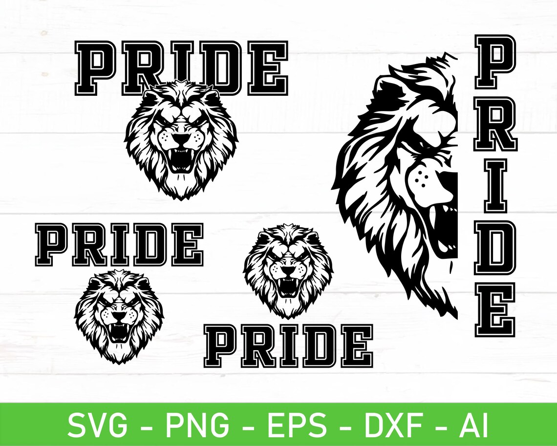 Lions Pride Svg Lions Football Svg Baseball Lions Svg Lions - Etsy