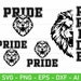 Lions Pride Svg, Lions Football Svg, Baseball Lions Svg, Lions ...