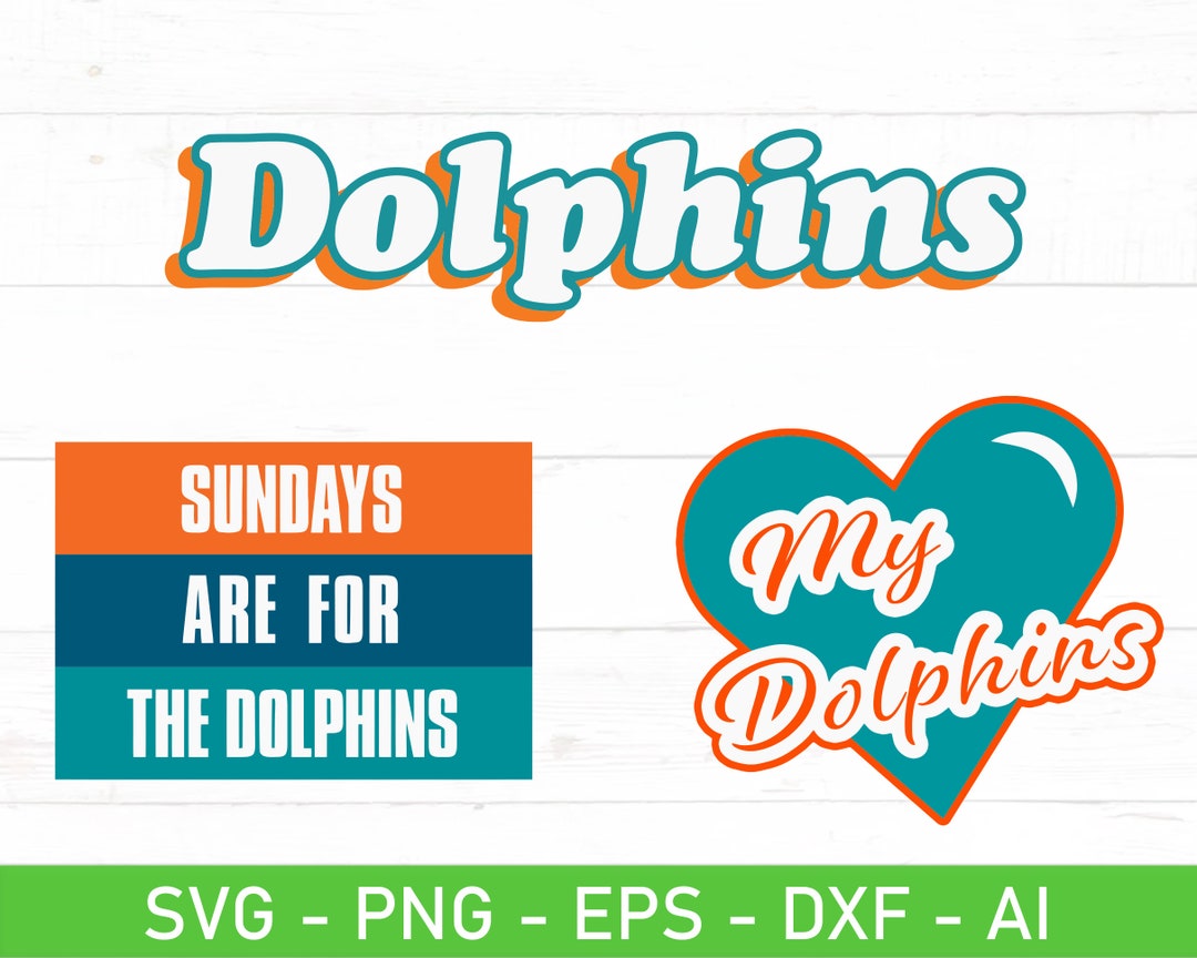 Dolphins SVG Bundle, Dolphins PNG Bundle, Dolphins Football Svg ...