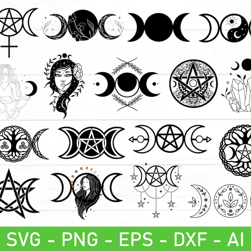 Wiccan Svg - Etsy