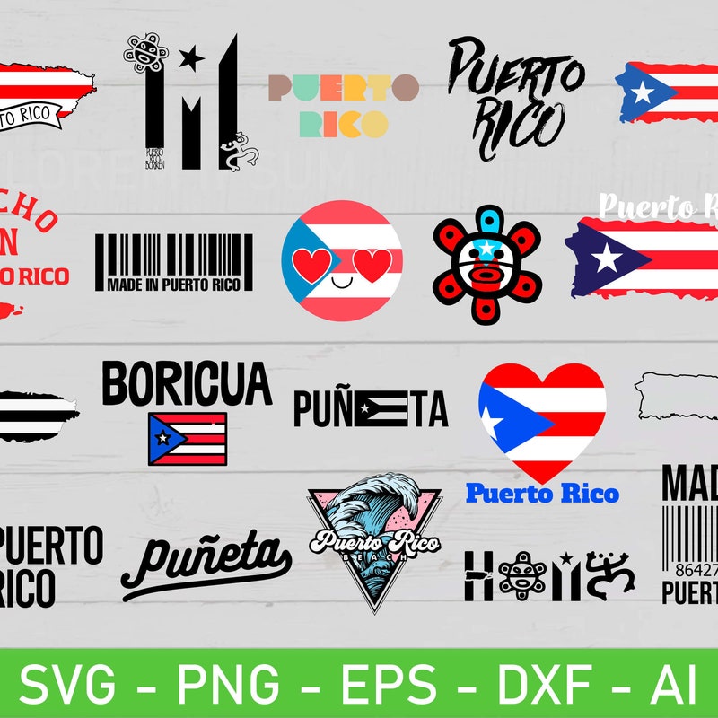 Made in Puerto Rico Svg - Etsy