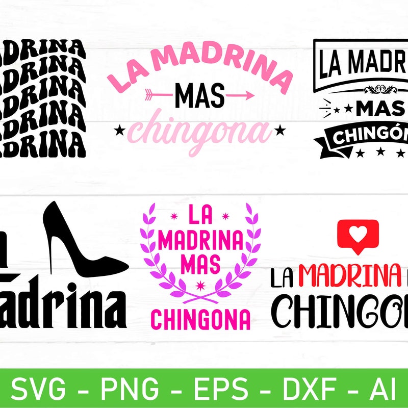 Madrina Svg - Etsy