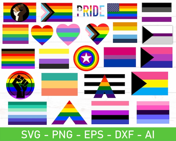 Pride Flag Svg Progress Pride Svg Inclusive Pride Flag Svg - Etsy Australia
