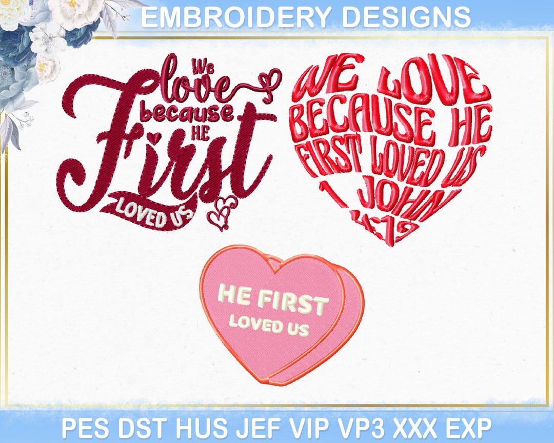 He Loved Us First Svg, He Loved Us First Eps, Cricit - Etsy