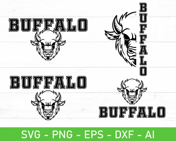 Buffalo SVG Bundle Buffalo Football Svg Eps Dxf Ai Png - Etsy
