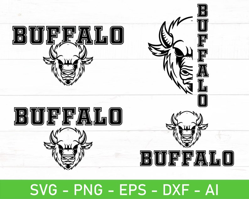 Buffalo SVG Bundle Buffalo Football Svg Eps Dxf Ai Png - Etsy
