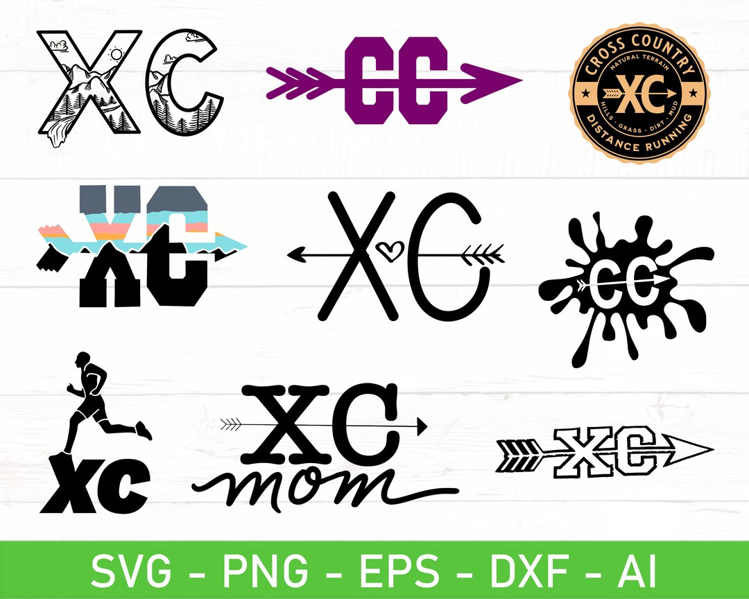 Cross Country SVG PNG Bundle, XC Svg Bundle - Etsy
