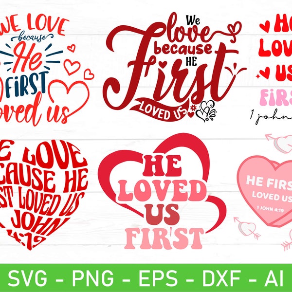 He First Loved Us - Etsy