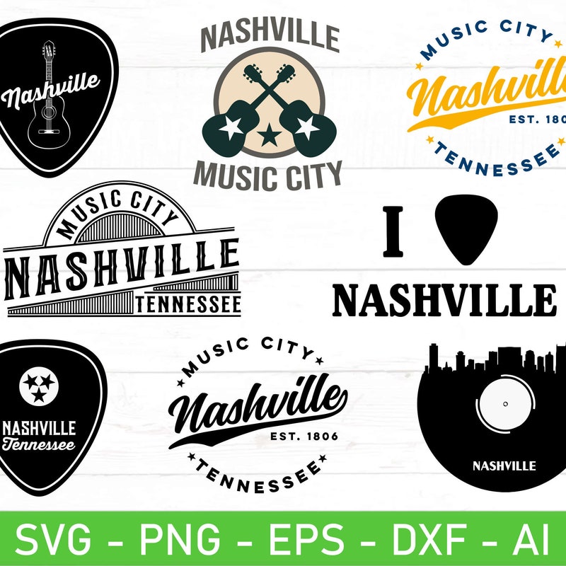 Nashville Svg - Etsy