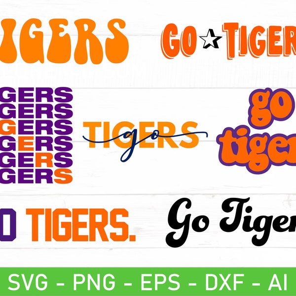 Go Tigers - Etsy