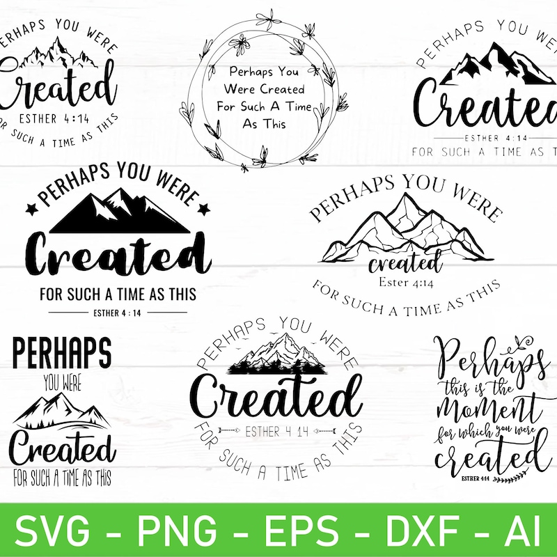 Esther 4 14 Svg - Etsy