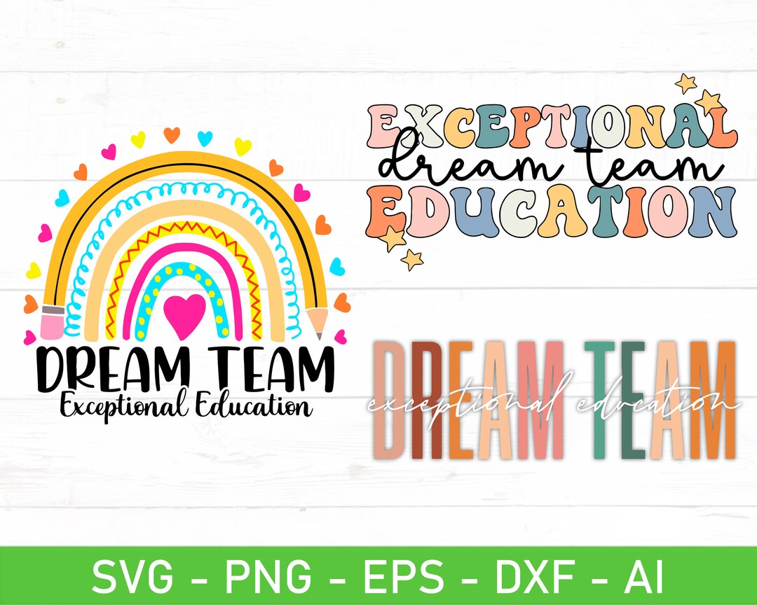 Exceptional Education Svg Png Bundle, Special Education Teacher Svg ...
