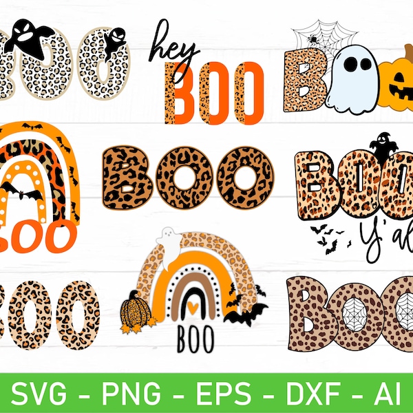 Leopard Ghost Svg - Etsy