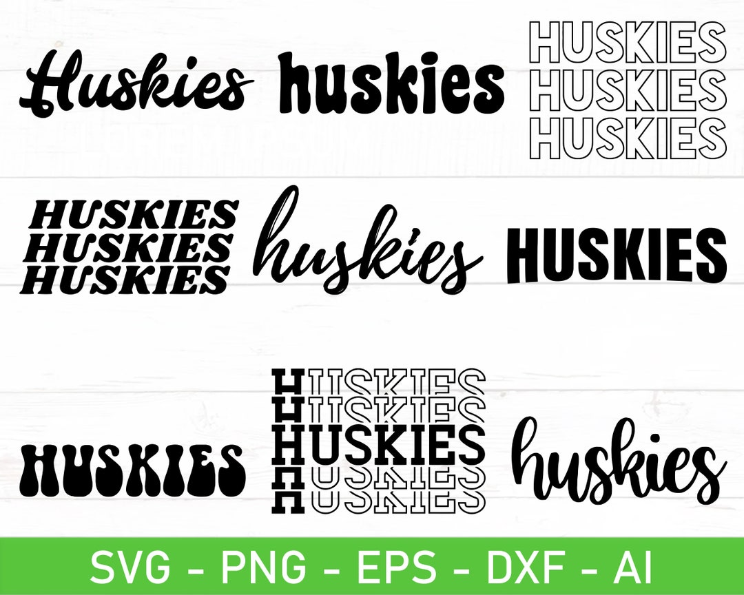 Huskies SVG PNG Bundle - Etsy