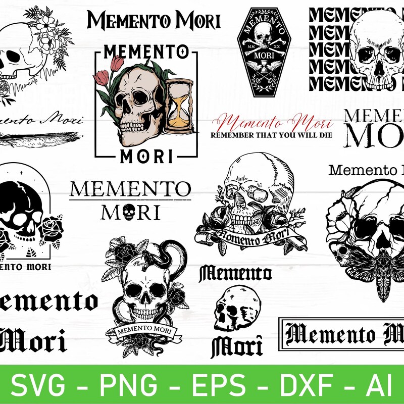 Memento Mori Illustration - Etsy