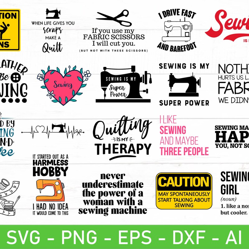 Sewing Svg - Etsy