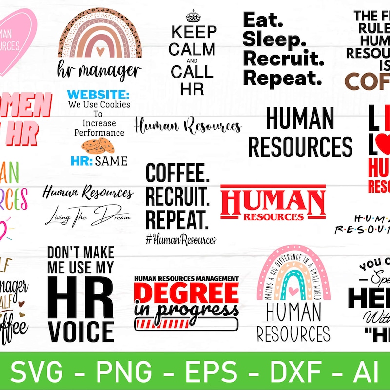 Human Resources Svg - Etsy