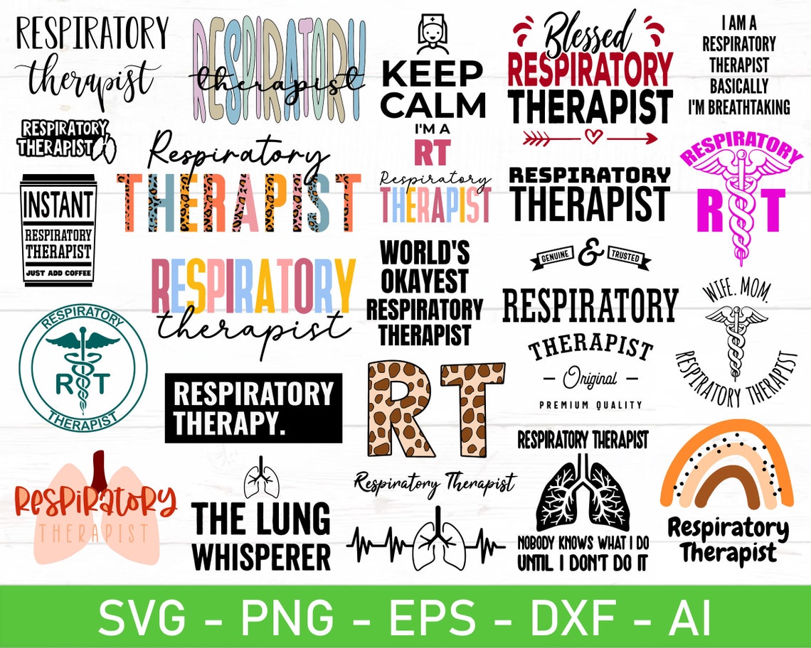 Respiratory Therapist Svg Respiratory Therapy Svg - Etsy