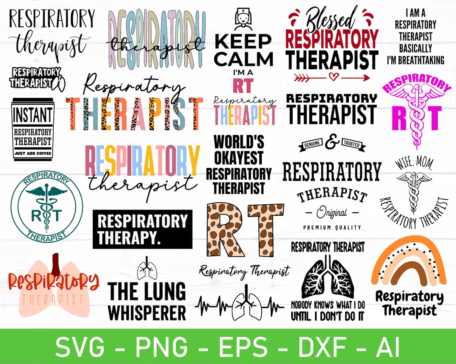 Respiratory Therapist Svg Respiratory Therapy Svg - Etsy