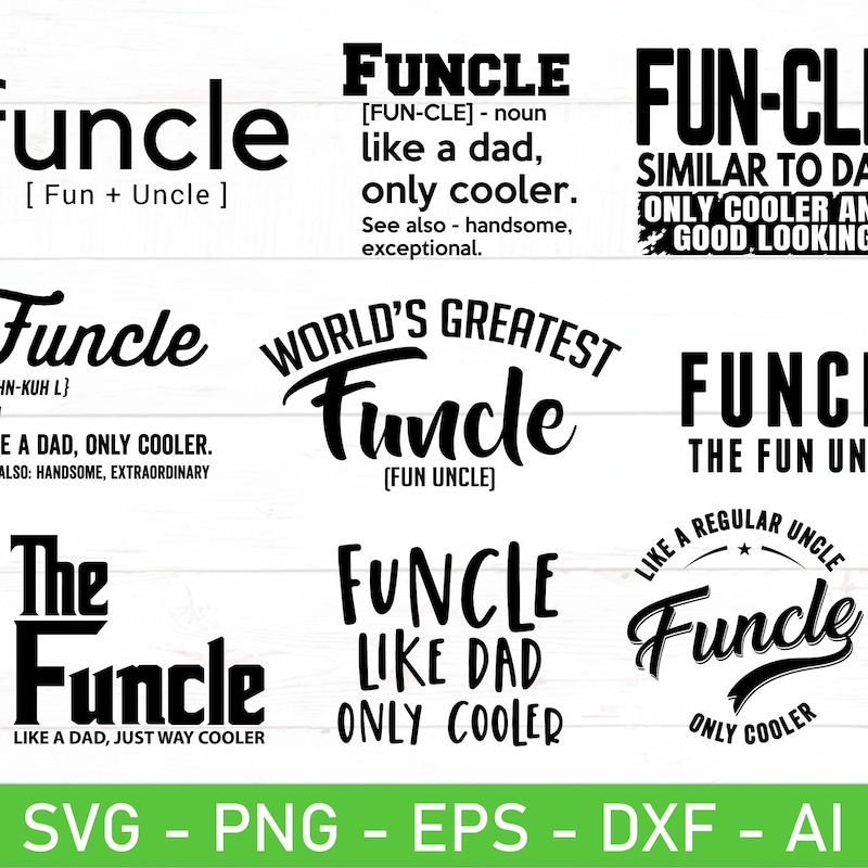 Funcle Png - Etsy
