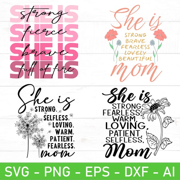 She is Mom Png - Etsy
