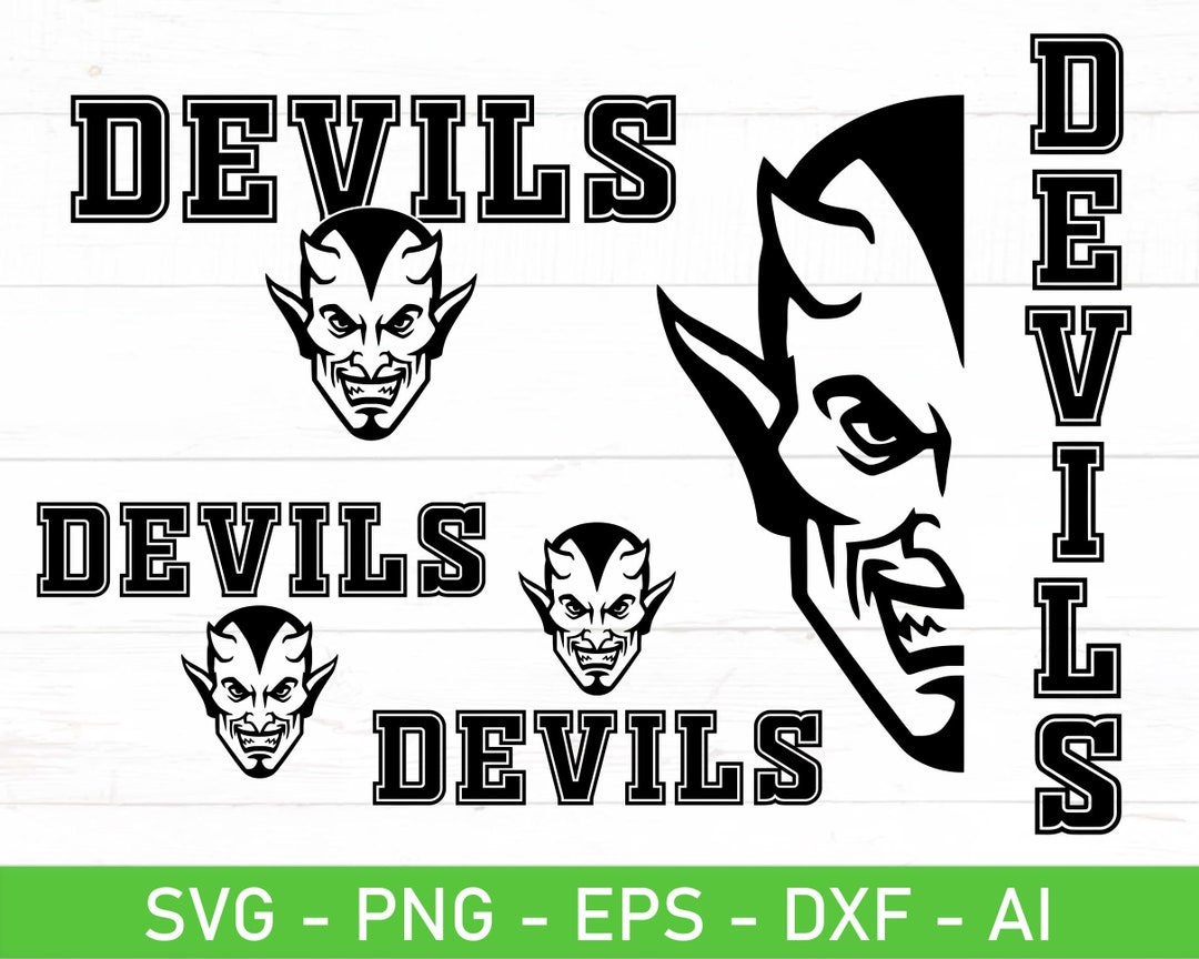 Devils SVG Bundle, Devils Football Svg, Eps, Dxf, Ai, Png, Files for ...