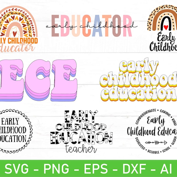 Early Childhood Special Education Svg - Etsy