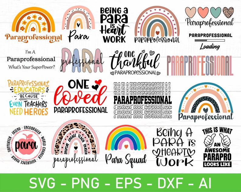 Paraprofessional Svg Para Svg Eps Dxf Ai Png Files for - Etsy Paraprofessional Svg Para Svg Eps Dxf Ai Png Files for - Etsy