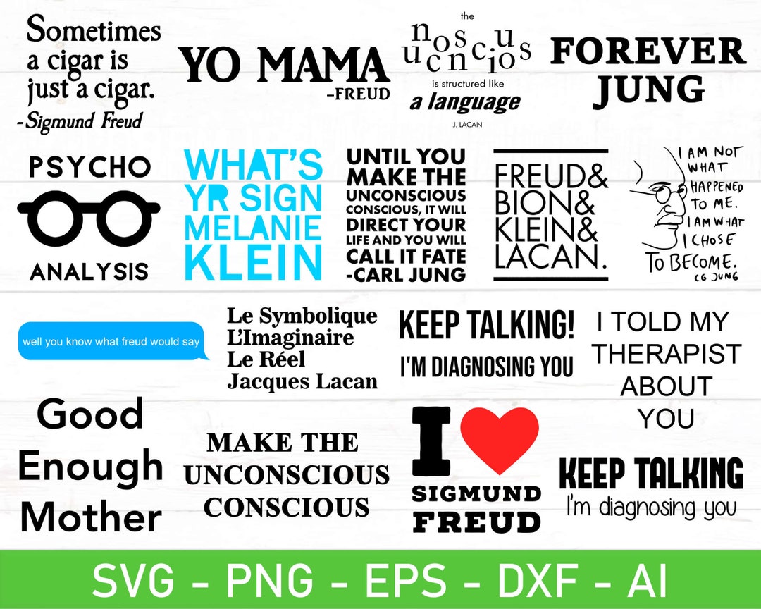 Psychoanalysis Svg Png Bundle, Psychoanalytic Svg Png, Psychology Svg ...
